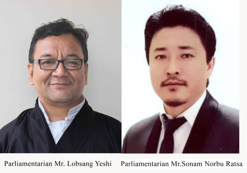 Parliamentarians Mr.Lobsang Yeshi and Mr. Sonam Norbu Ratsa to visit the Tibetan settlements in ...