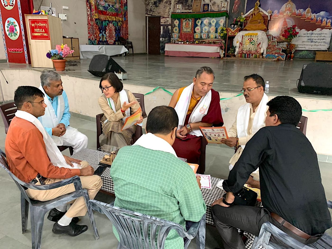 Parliamentarians Youdon Aukatsang and Khenpo Jamphel Tenzin conclude ...