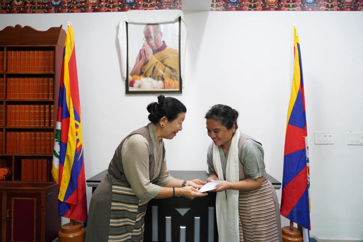 Tibetan Parliament-in-Exile Bids Farewell to Retiring Staff Dechen ...