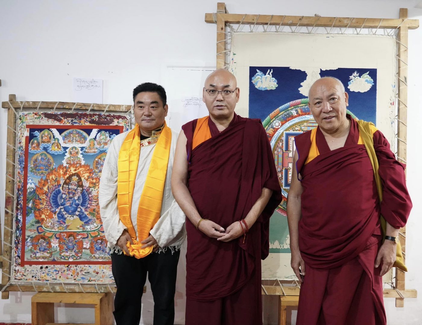 Speaker Khenpo Sonam Tenphel Speaks at Thangka Exhibition on Milarepa’s ...