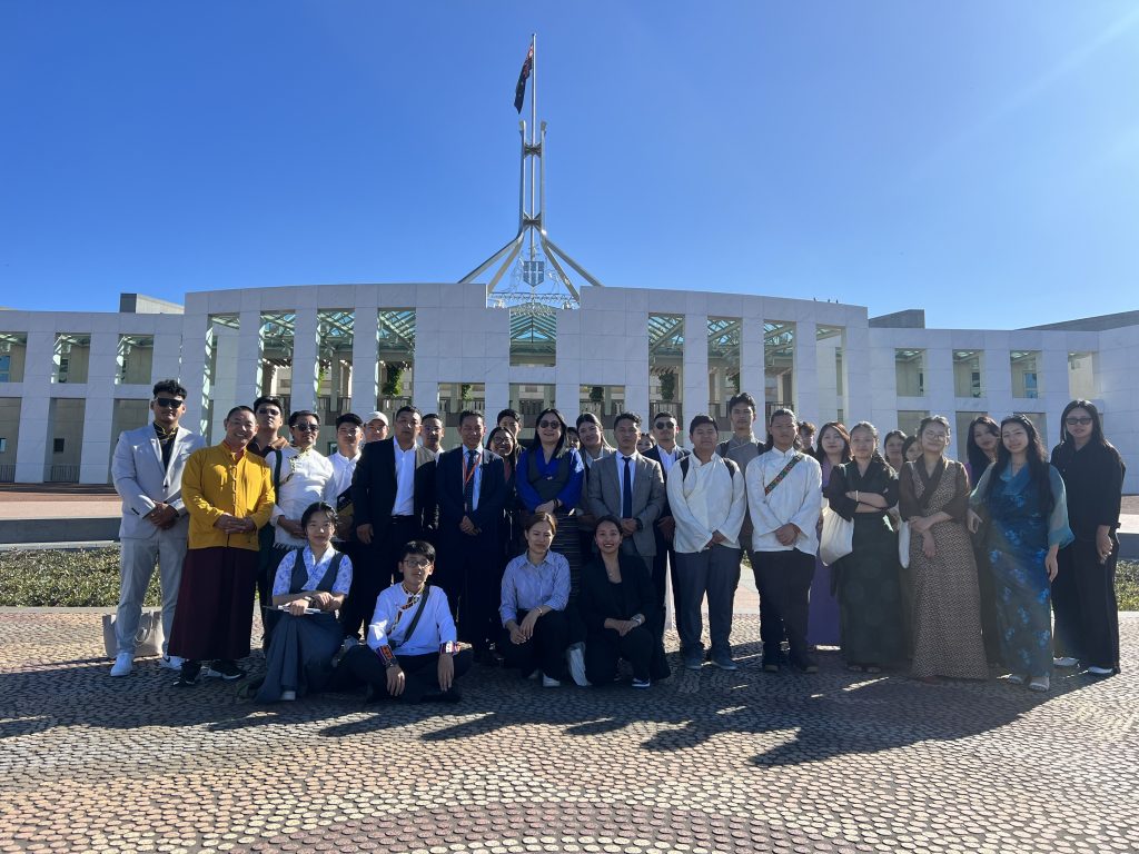 MP Tenzin Doring attends inaugural session of V-TAG Australia as the ...