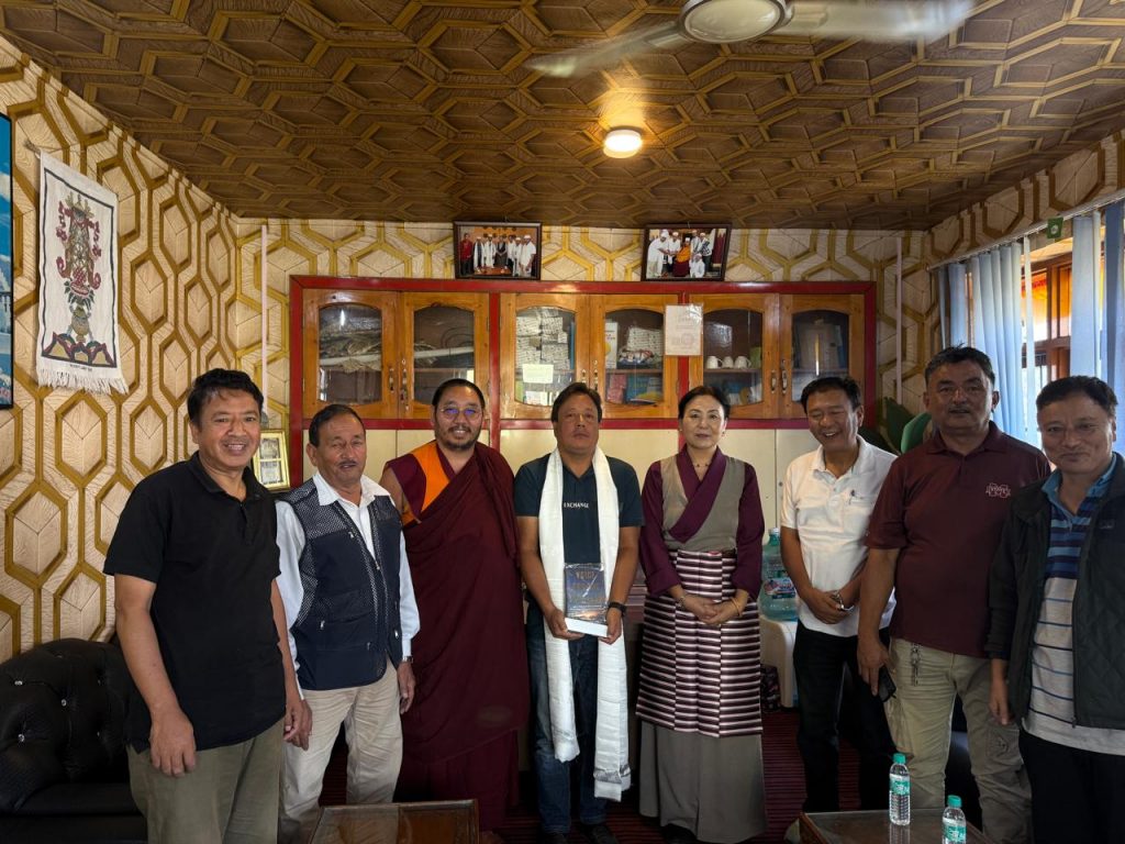 Parliamentarians Juchen Kunchok Chodon and Khenpo Kada Ngedup Sonam ...