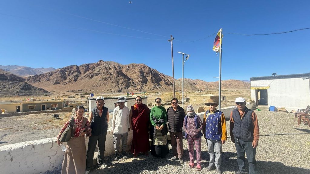 MPs Juchen Kunchok Chodon and Khenpo Kada Ngedup Sonam Visit Jangthang ...