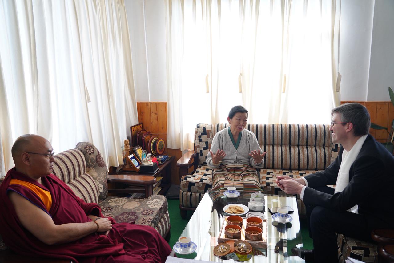 Latvian MP Juris Vilums Visits Tibetan Parliament-in-Exile – Tibetan ...