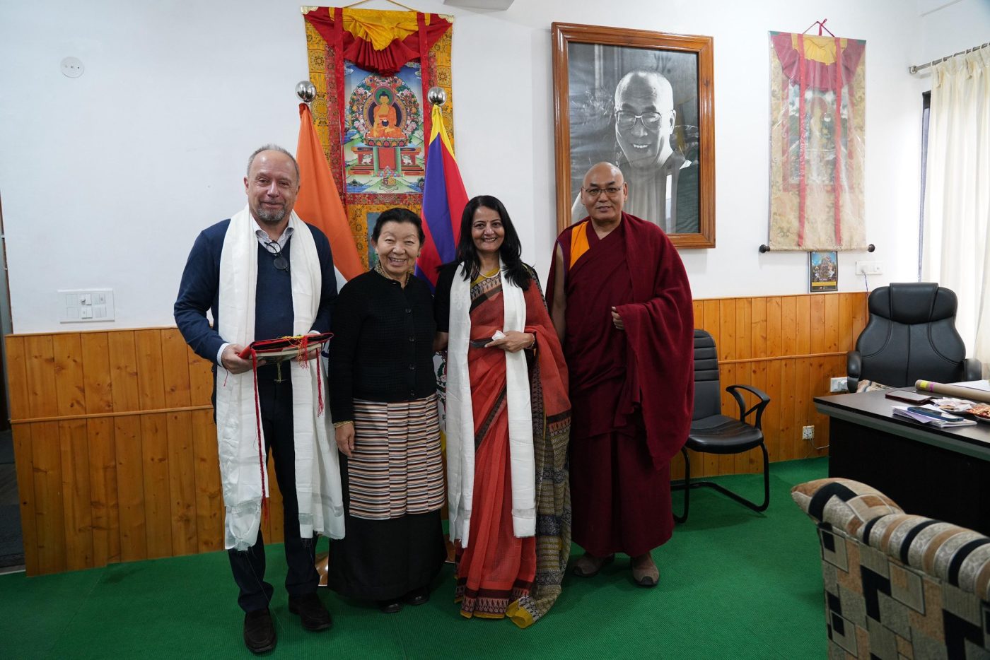 FNF India Delegation Meets Tibetan Parliamentary Leadership in ...